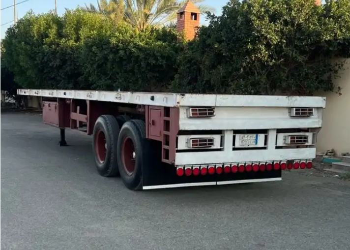 Saudi Trailer For Sell, Flatbed Truck for sell, New Tyres, Available in ...