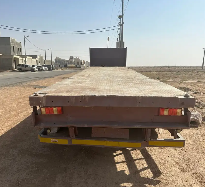 Flatbed Trailers for sell in Saudi Arabia, Flatbed Trailer 3 Axles for ...